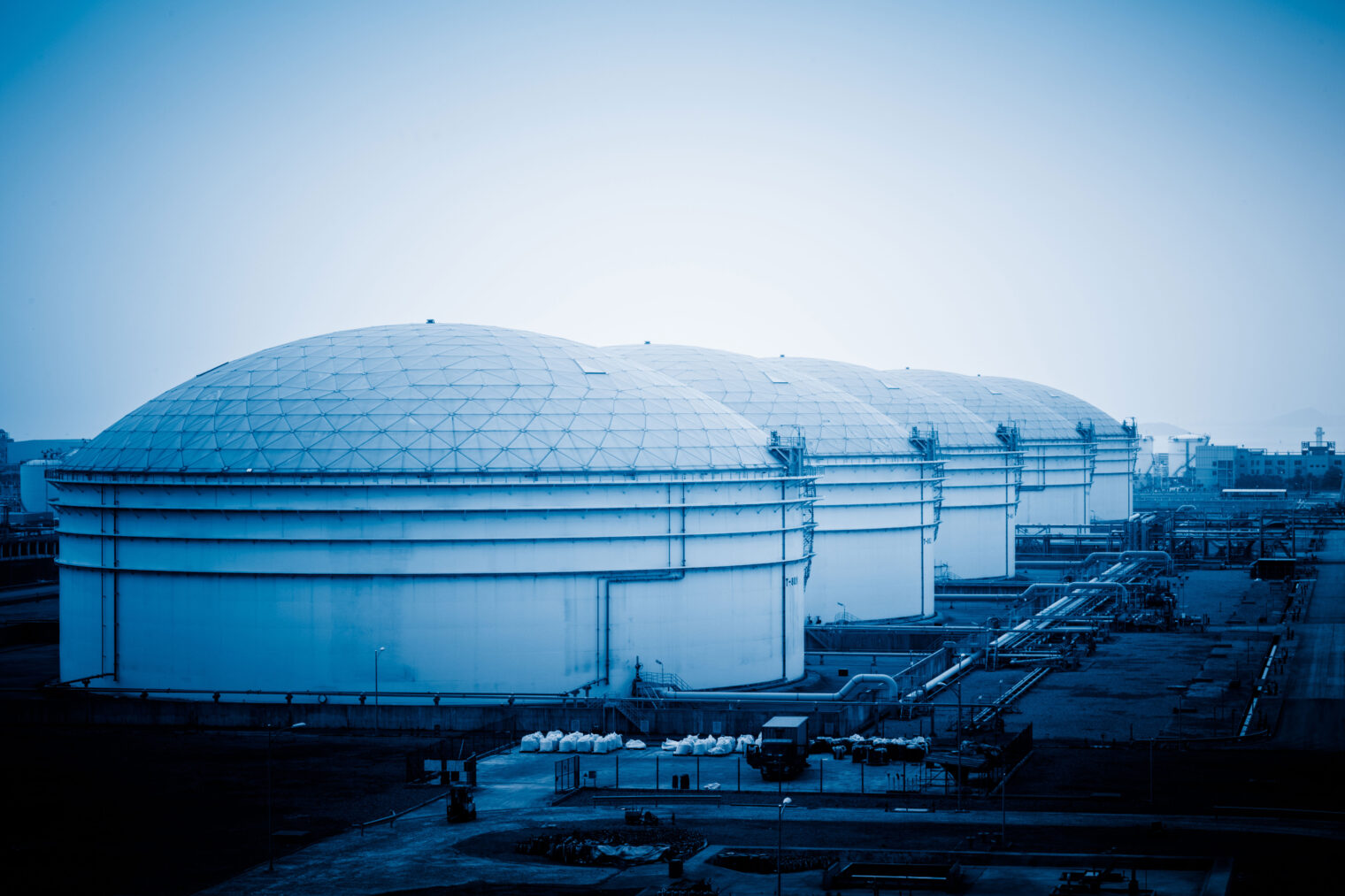 Geodesic Dome Roof - Tank Technic